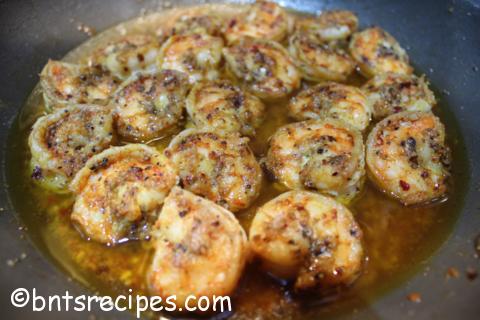 Sauteed Shrimp in Garlic Butter - B n T's Recipes