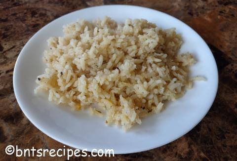 Homemade Chicken-flavored White Rice - B n T's Recipes